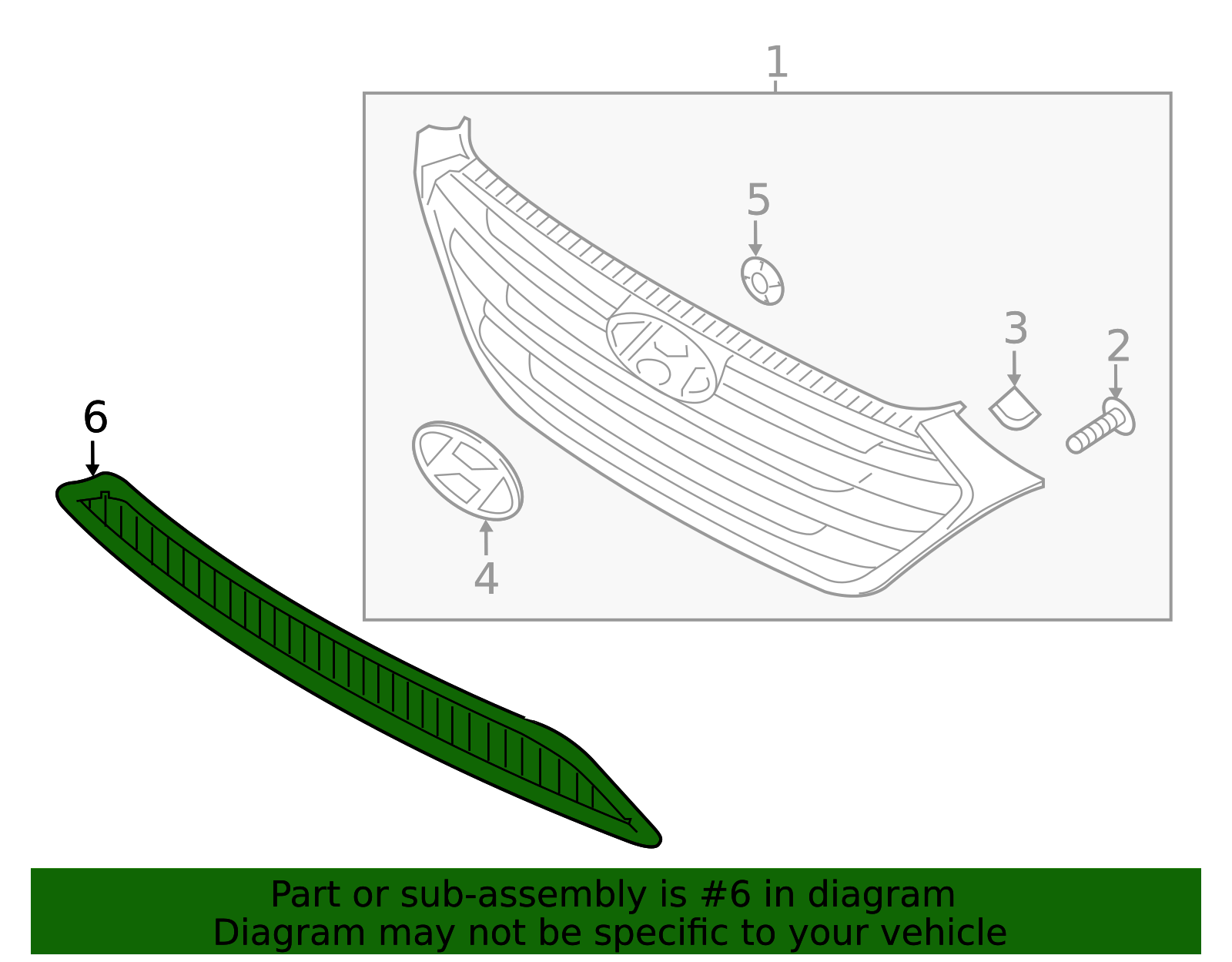 2016-2018 Hyundai Tucson Lower Grille 86561-D3000 | OEM Parts Online