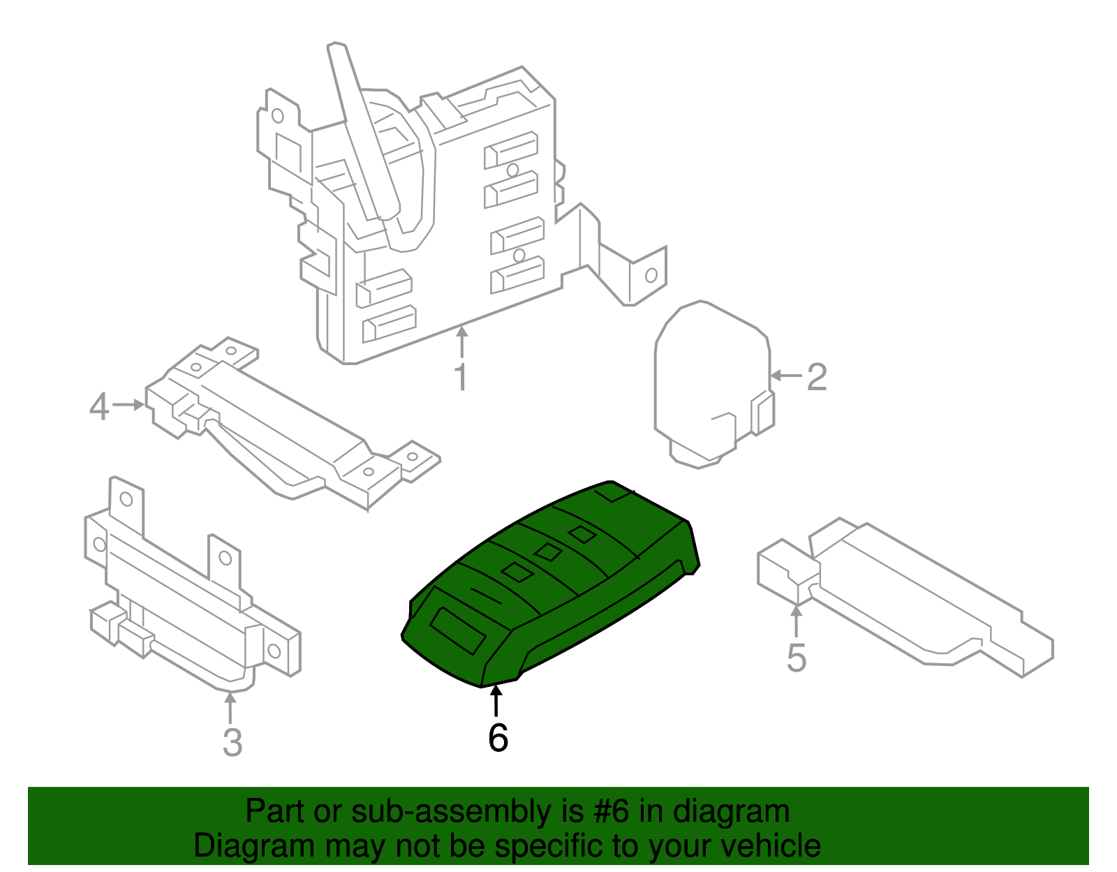 2021-2022 Kia Sportage Transmitter 95440-D9600 | KiaPart.Online
