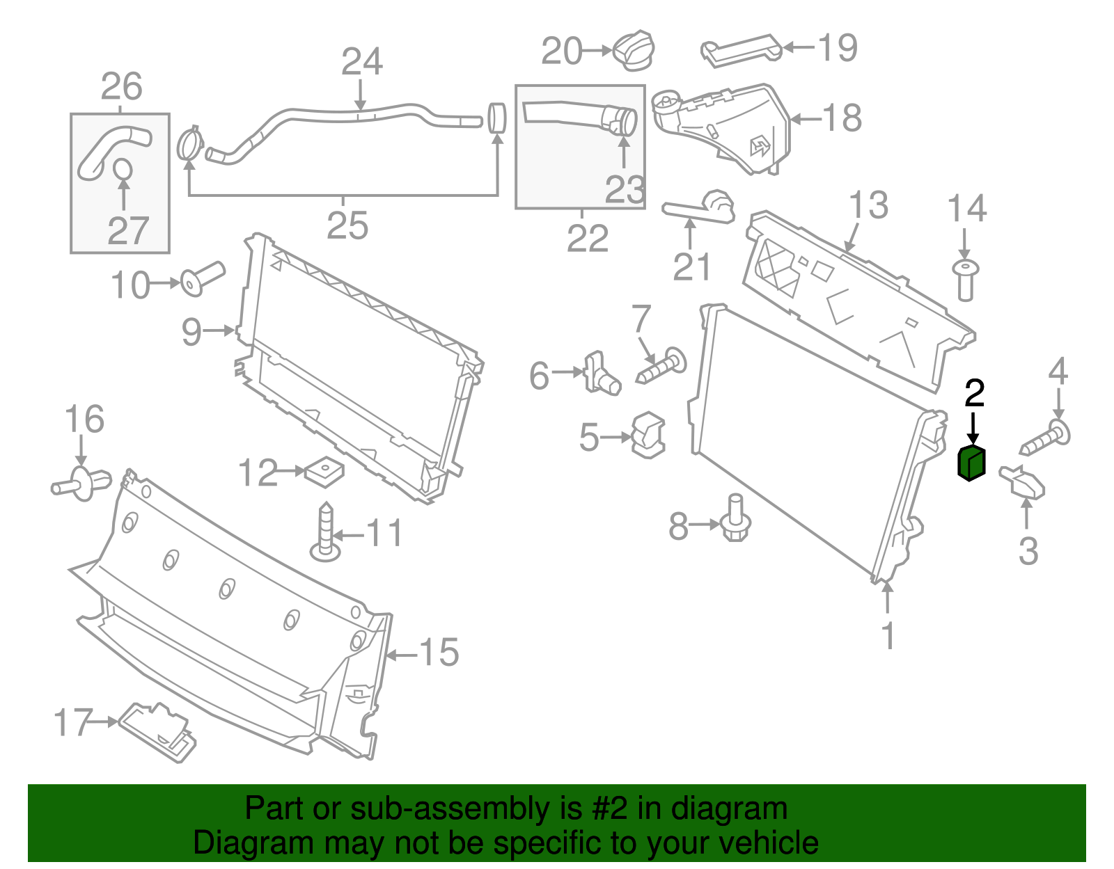 2010-2016 Porsche Panamera Upper Mount 970-106-651-02 | Gaudin Porsche ...