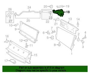 2010-2016 Porsche Panamera Reservoir 970-106-151-03 | Sunset Porsche Parts
