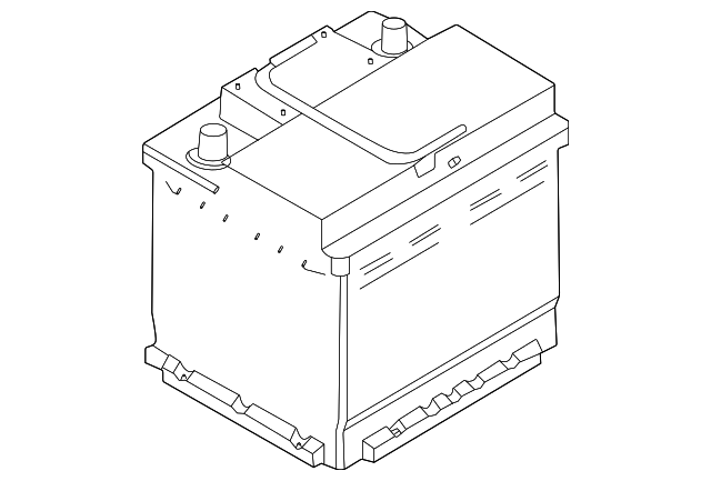 2021-2025 Ford Motorcraft™ Vehicle Battery BAGM-H3 | OEM Parts Online
