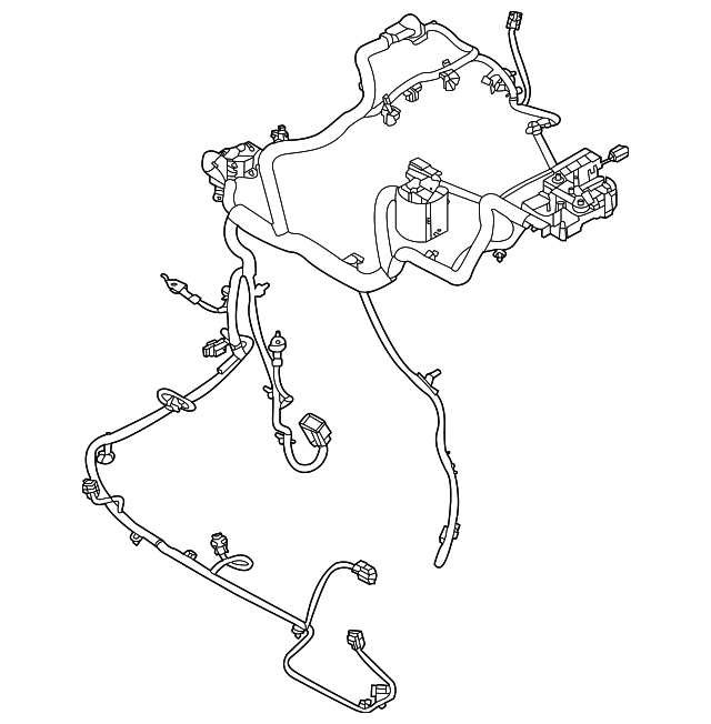 2021-2022 Ford Mustang Mach-E Wire Harness LK9Z-12B637-B | TascaParts.com