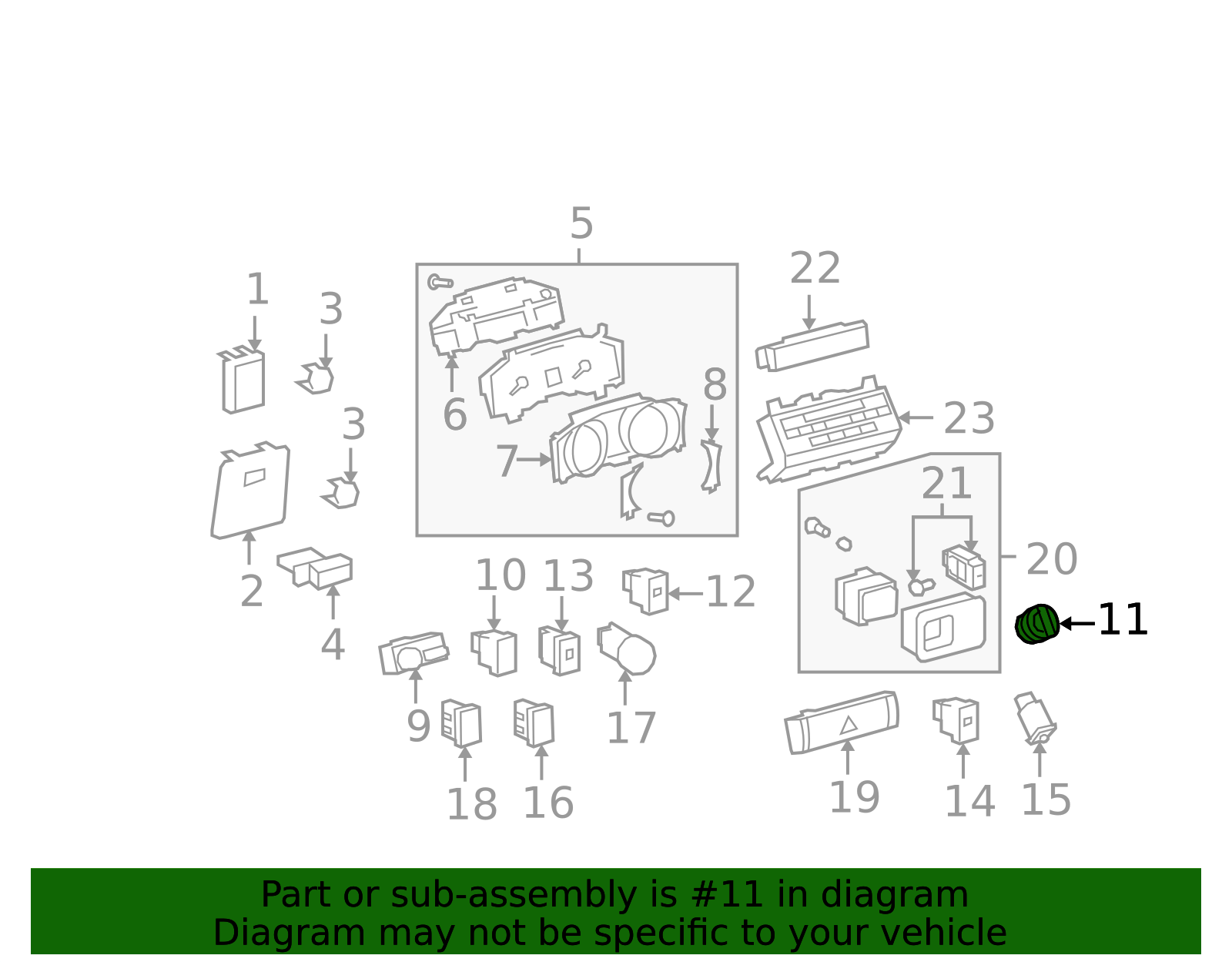 84223-60010 - Switch 2008-2011 Toyota Land Cruiser | Toyota San Diego Parts