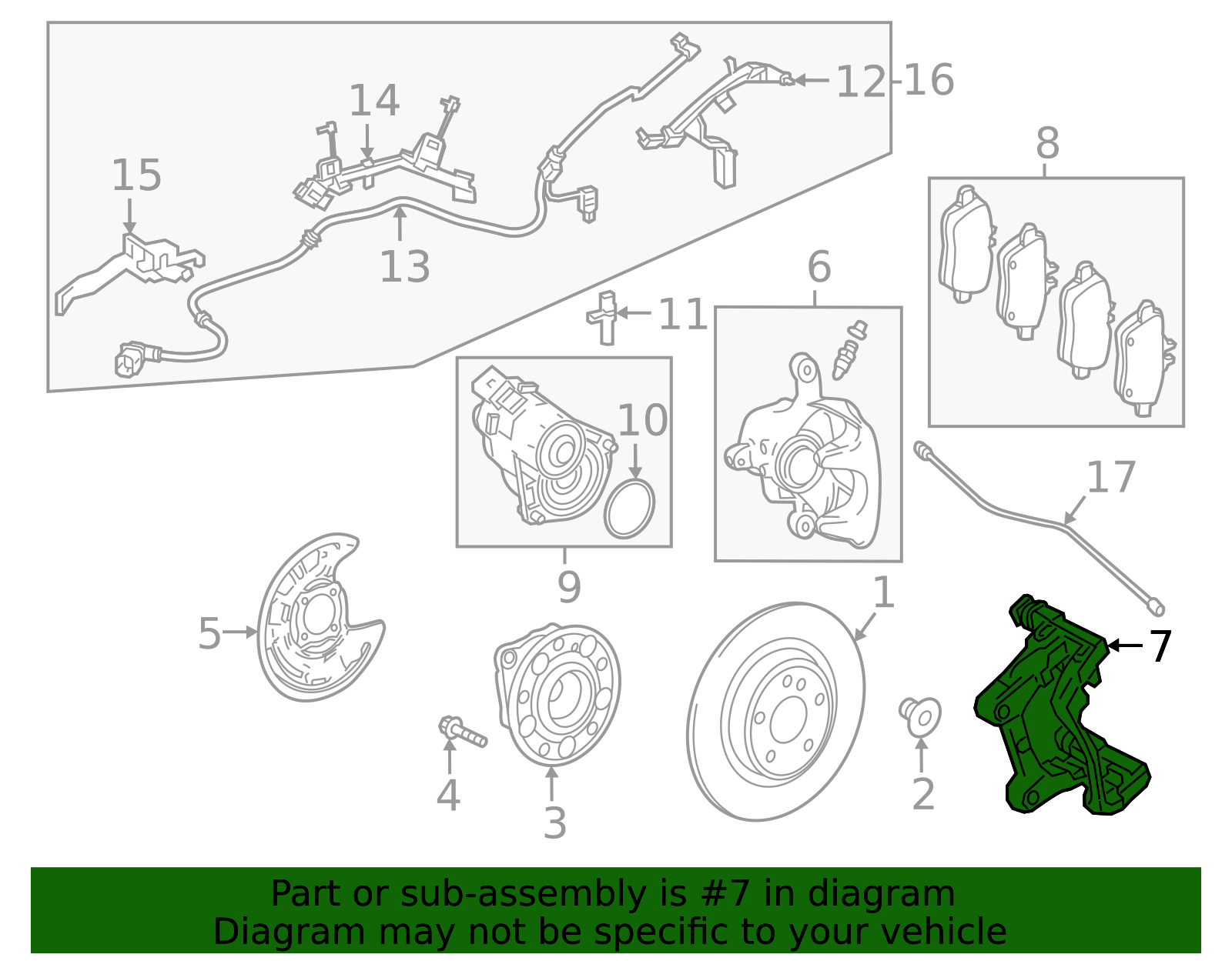 247-423-23-00-64 - High-Quality Disc Brake Caliper Bracket for 2019 ...