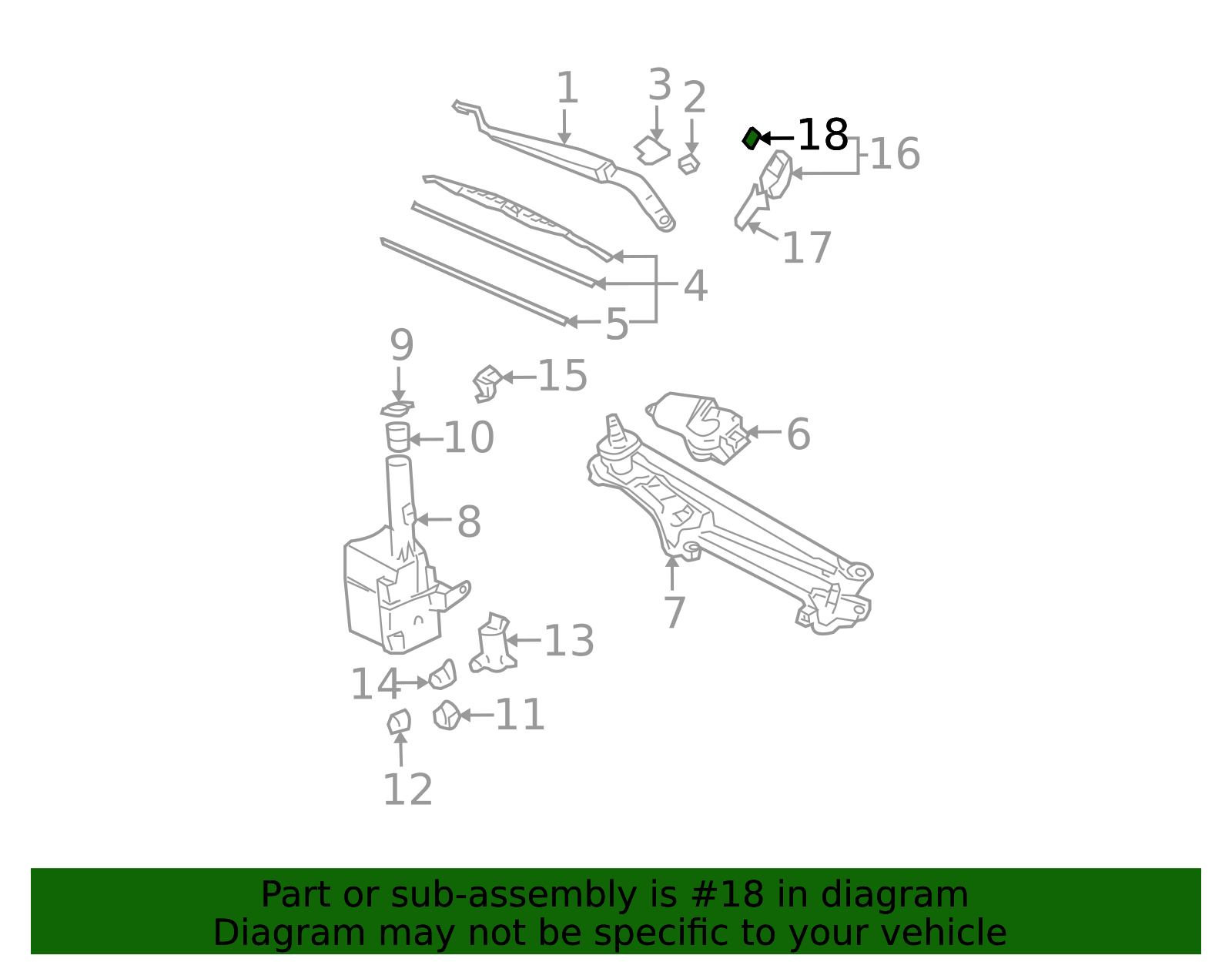 2002-2006 Lexus Rain Sensor Tape 89944-33010 | OEM Parts Online