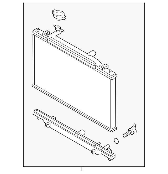 2013-2016 Mazda CX-5 Radiator PE01-15-200B | RealMazdaParts.com
