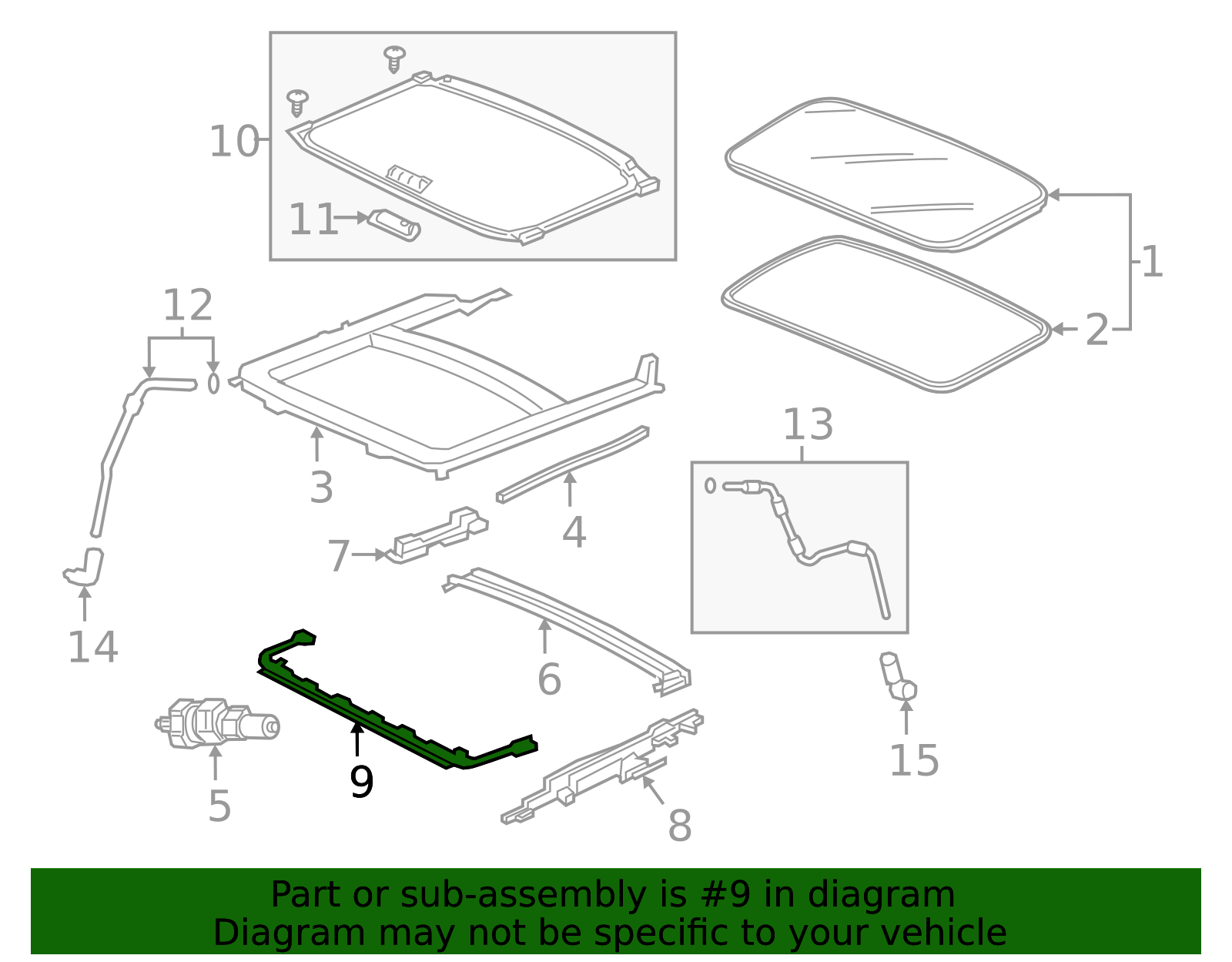 2017-2025 Honda | Deflector | 70500-TLA-A01 | Honda OEM Discount Parts