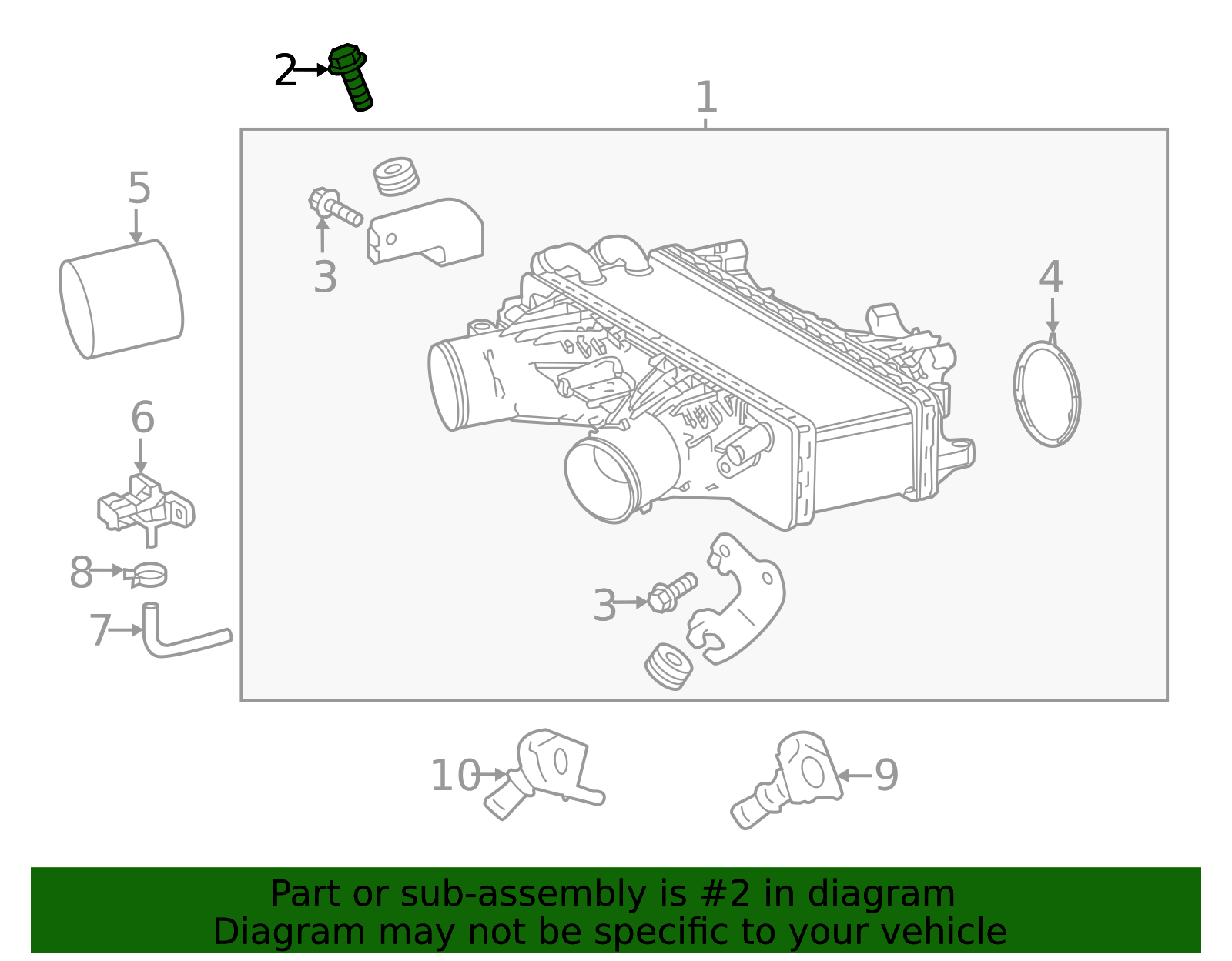 90119-06977 - Reservoir Bolt - 2008-2011 2013-2020 Toyota Land Cruiser ...
