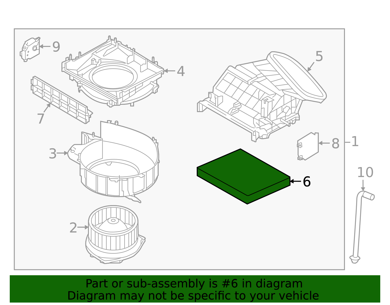 2019-2020 Infiniti QX50 Cabin Air Filter H72775NA1J | Infiniti of Nashua