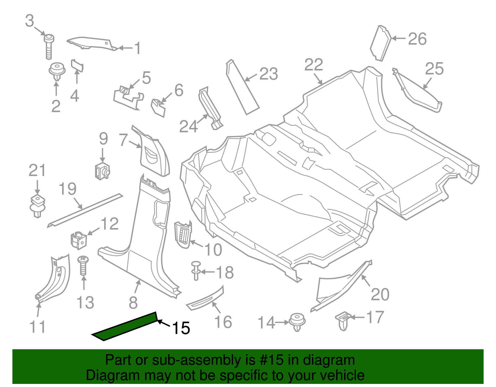 2011-2016 BMW Front Sill Plate 51-47-7-203-602 | BMW OEM Parts