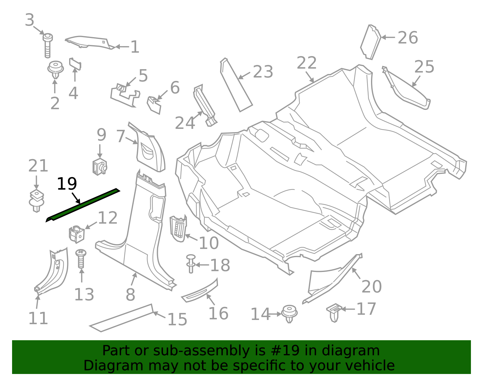 Door Sill Plate 51-47-7-358-064 - Genuine BMW Protection | AutoNation Parts