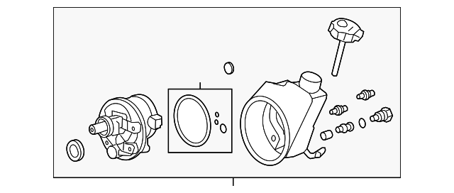 2007 2010 Gm Power Steering Pump 19420690 Shop Matick Buick Gmc