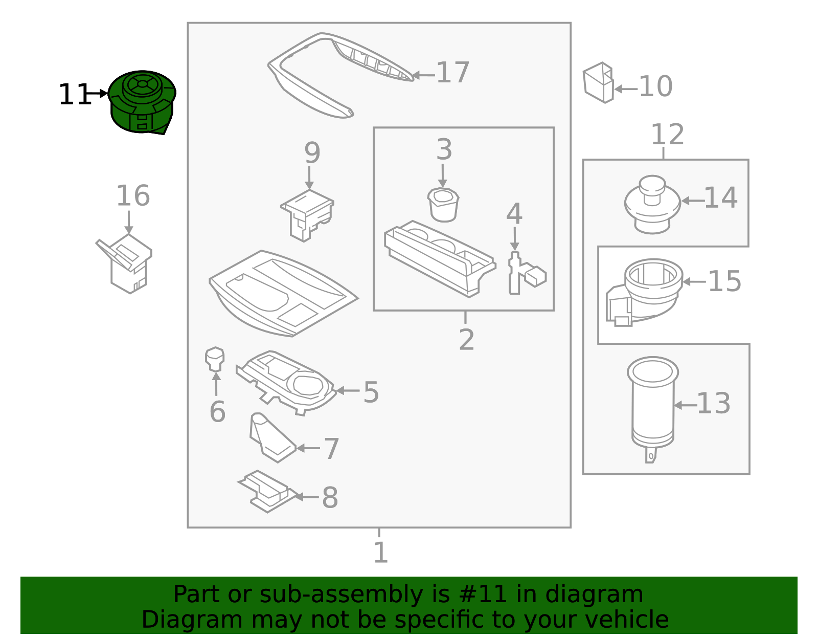 25535-6JL0A - Control Switch Assembly 2017-2024 Nissan Armada ...