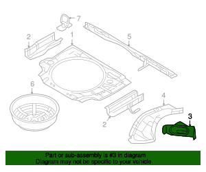 2008 Saturn Astra Outer Support 93180535 | Shop Matick Buick GMC