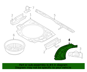 2008 Saturn Astra Outer Support 93180535 | Capital Chevy Parts