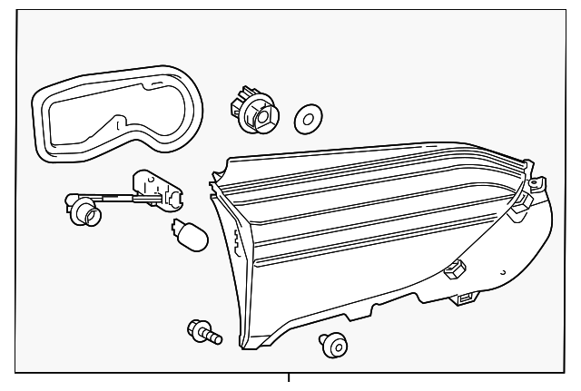 2019-2025 Toyota Backup Lamp 81590-0R060 | Toyota Parts Center