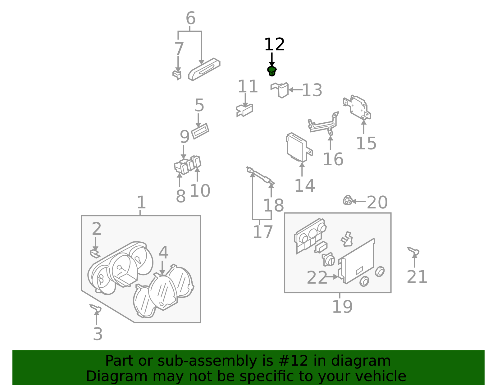 2003-2013 Suzuki | 2003-2013 Suzuki - Auto Lamp Sensor | 38680-50J00 ...