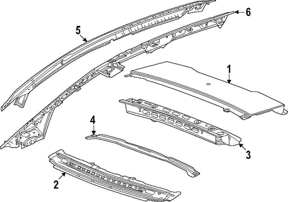 2025 Cadillac OPTIQ Inner Rail 85774254 | Capital Chevy Parts