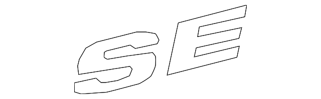 75443-06C70 - Nameplate 2018-2025 Toyota Camry | Toyota San Diego Parts