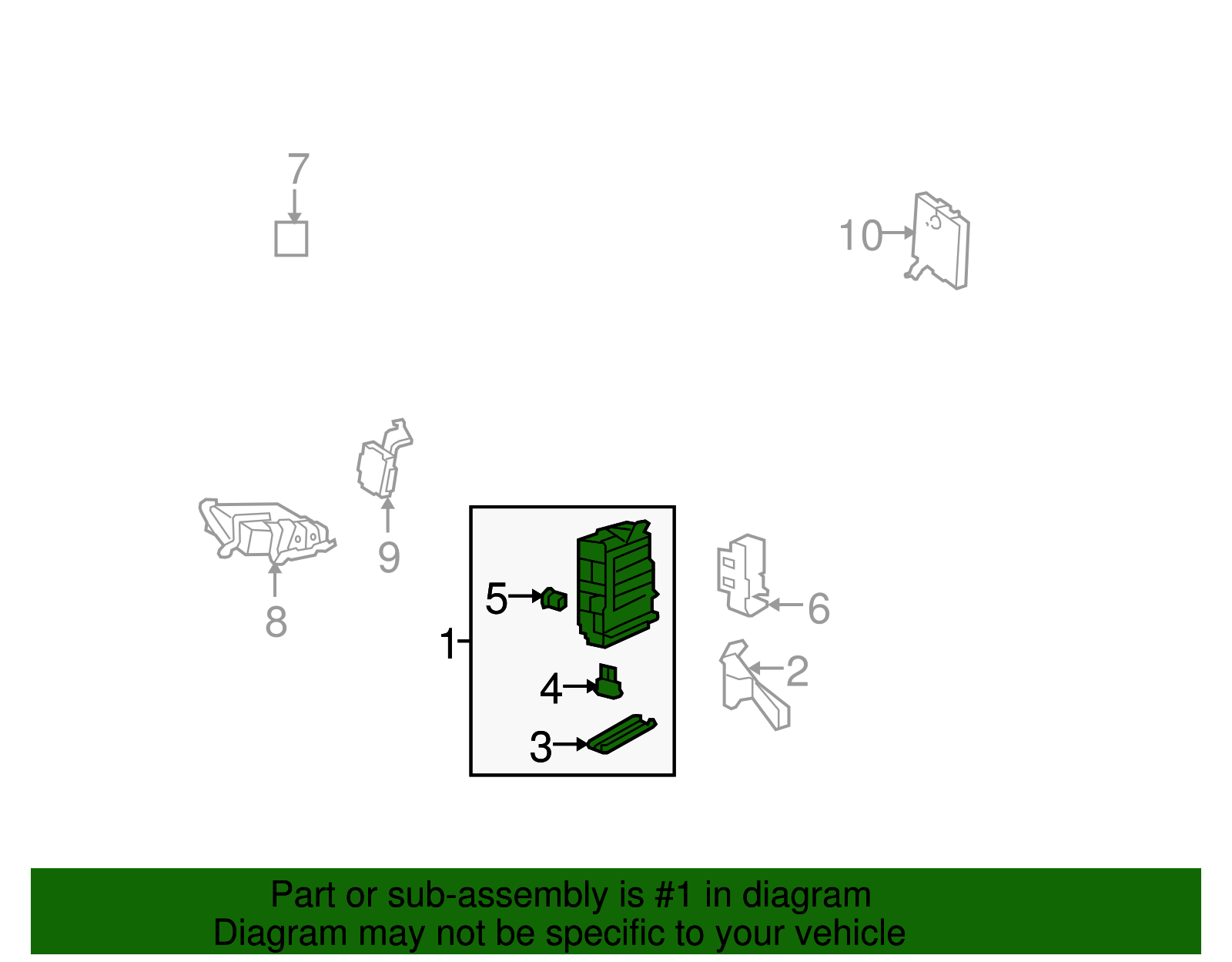 82730-0T150 - 2013-2015 Toyota Venza - Junction Block | Discount Parts ...