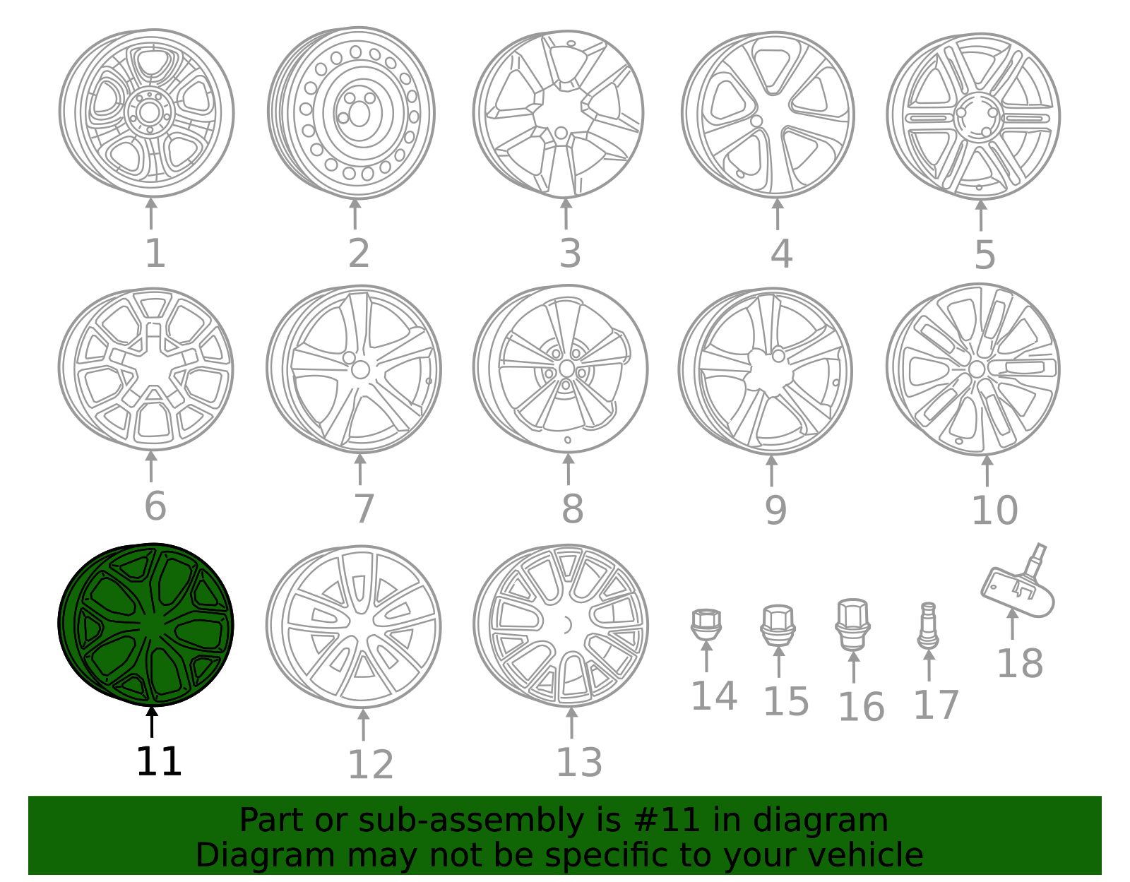 Wheel, Alloy 1ZV911STAB | Mopar Parts Canada
