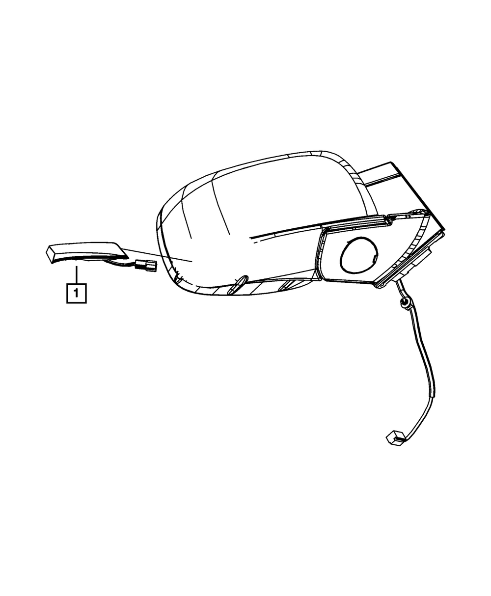 68052078AC - Turn Signal Lamp, Right 2008-2016 Mopar | The Official ...