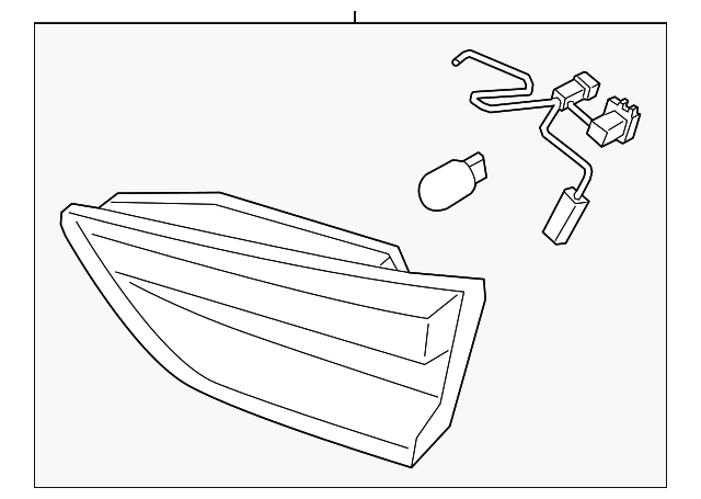 OEM Ford Tail Lamp Assembly For 2020-2022 Ford Escape - Part No. LJ6Z ...