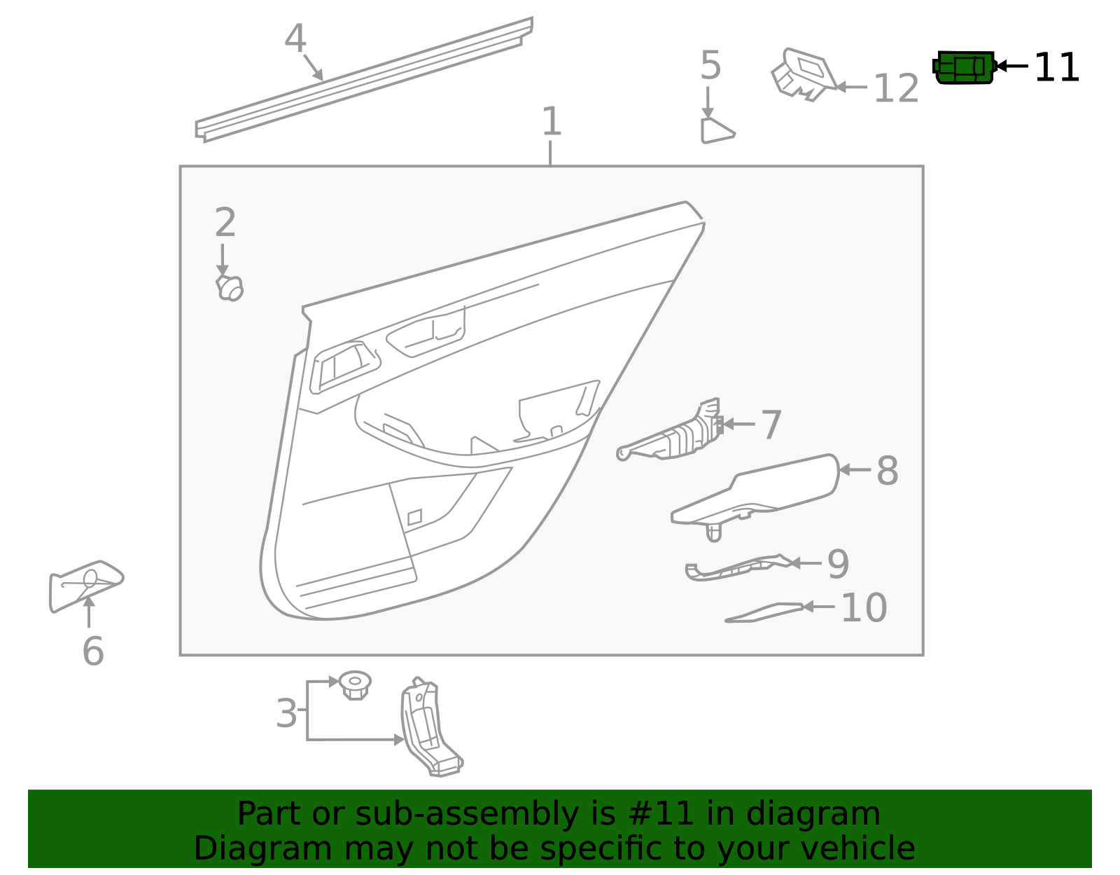 2014-2022 Toyota Window Switch 84810-0E060 | MotorMotor