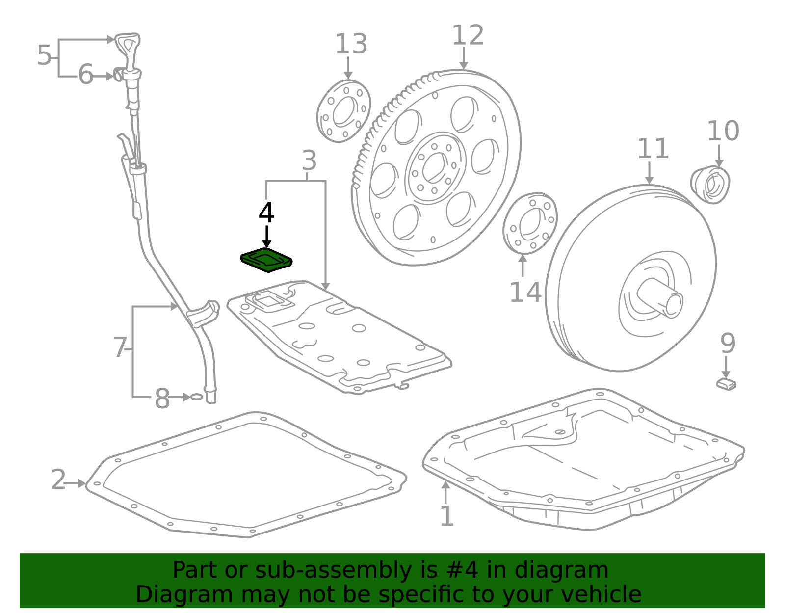 1997-2001 Toyota Camry Strainer Gasket 35339-33010 | Toyota Parts Center