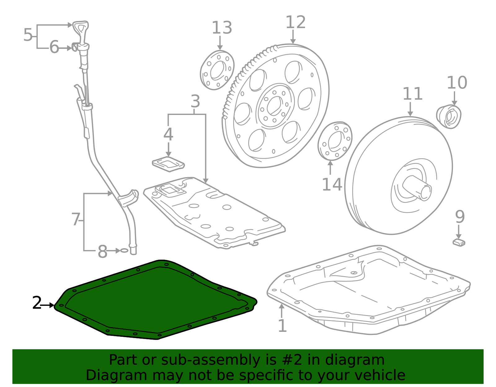 1984-2002 Toyota OEM Genuine Toyota Transmission Oil Pan Gasket 35168 ...