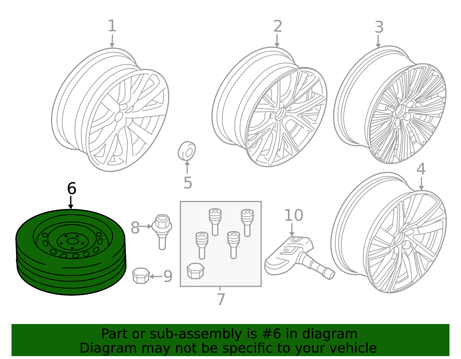 32410555 - High-Quality Spare Wheel for AutoNation Parts