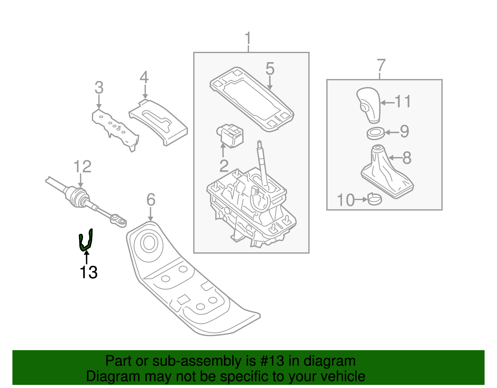8E0-713-274 - Control Cable Retainer Plate 2007-2017 Audi | Audi OEM ...