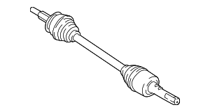 GL7Z-4K138-B - Axle Assembly - 2016-2024 Ford | Lasco Auto Parts