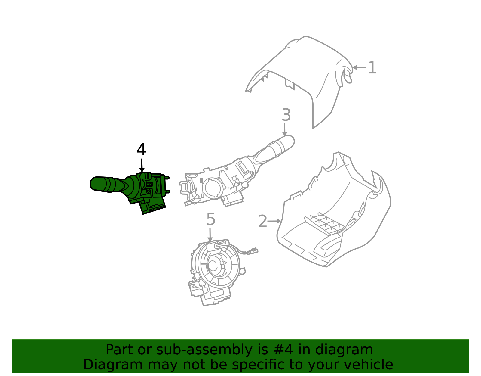 84140-33211 - High-Quality Combination Switch for 2007-2017 Toyota ...