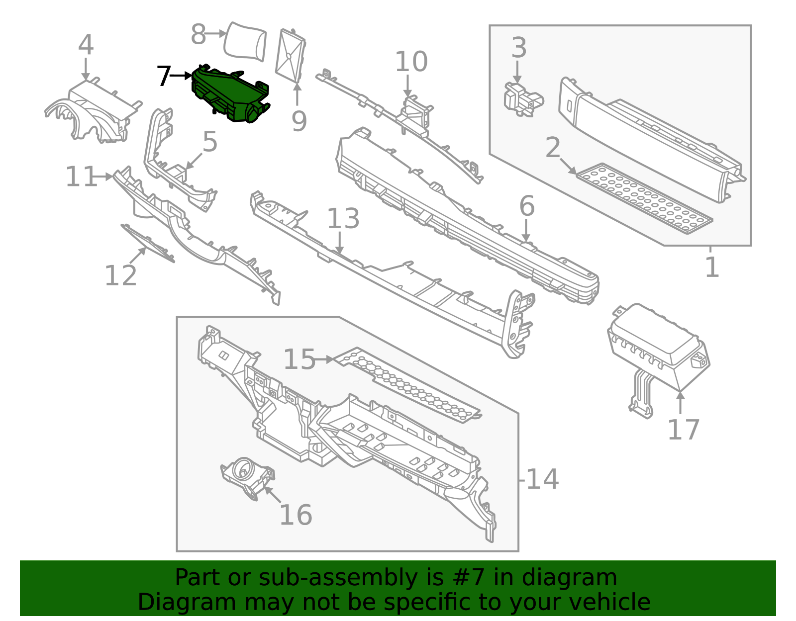 Dashboard Air Vent - Direct Airflow, OEM Style | AutoNation Parts