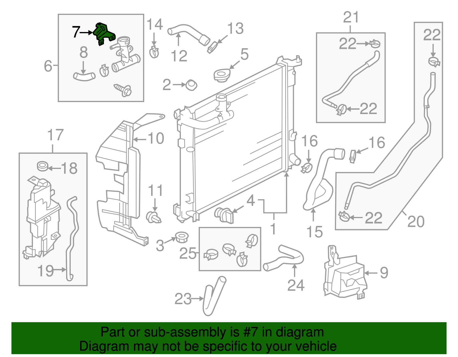 2012-2019 Nissan Filler Neck Bracket 21514-1HK3A | Scott Evans Nissan Parts