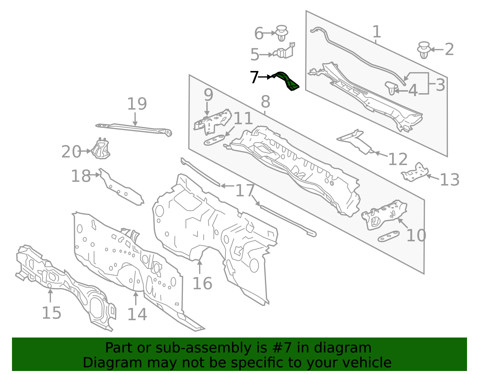 55783-24040 - High-Quality Cowl Molding for AutoNation Parts