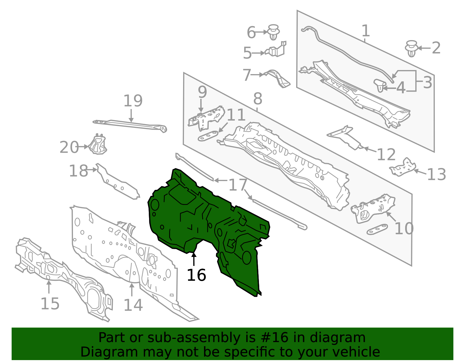 55210-53111 - High-Quality Engine Compartment Insulation for 2016-2025 ...