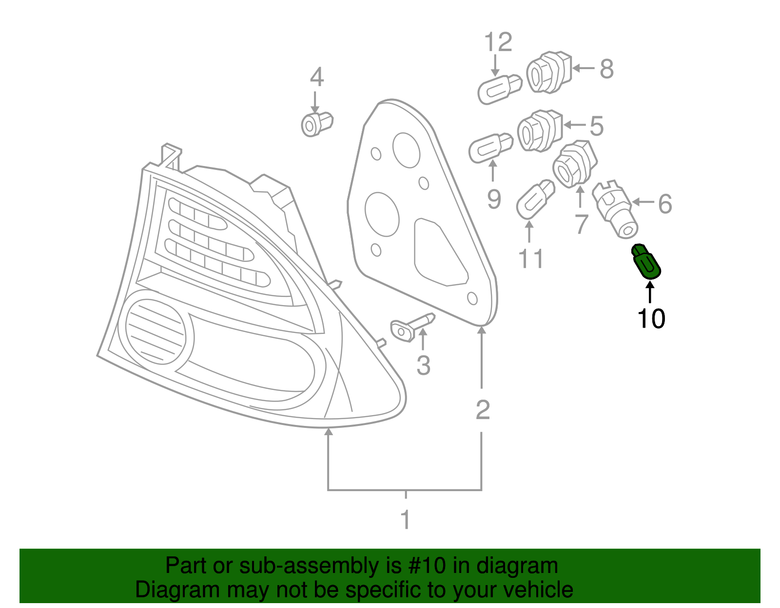 34901-671-671 - Bulb 1985-2011 Honda | Honda Parts Online