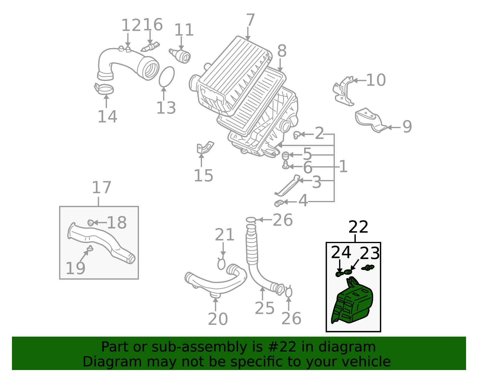 17230-PHM-000 - Resonator 2000-2006 Honda Insight | Honda Parts Online
