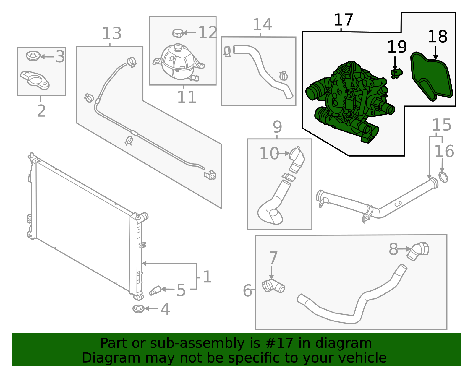 2020-2024 Hyundai Thermostat Housing 25600-2S001 | OEM Parts Online