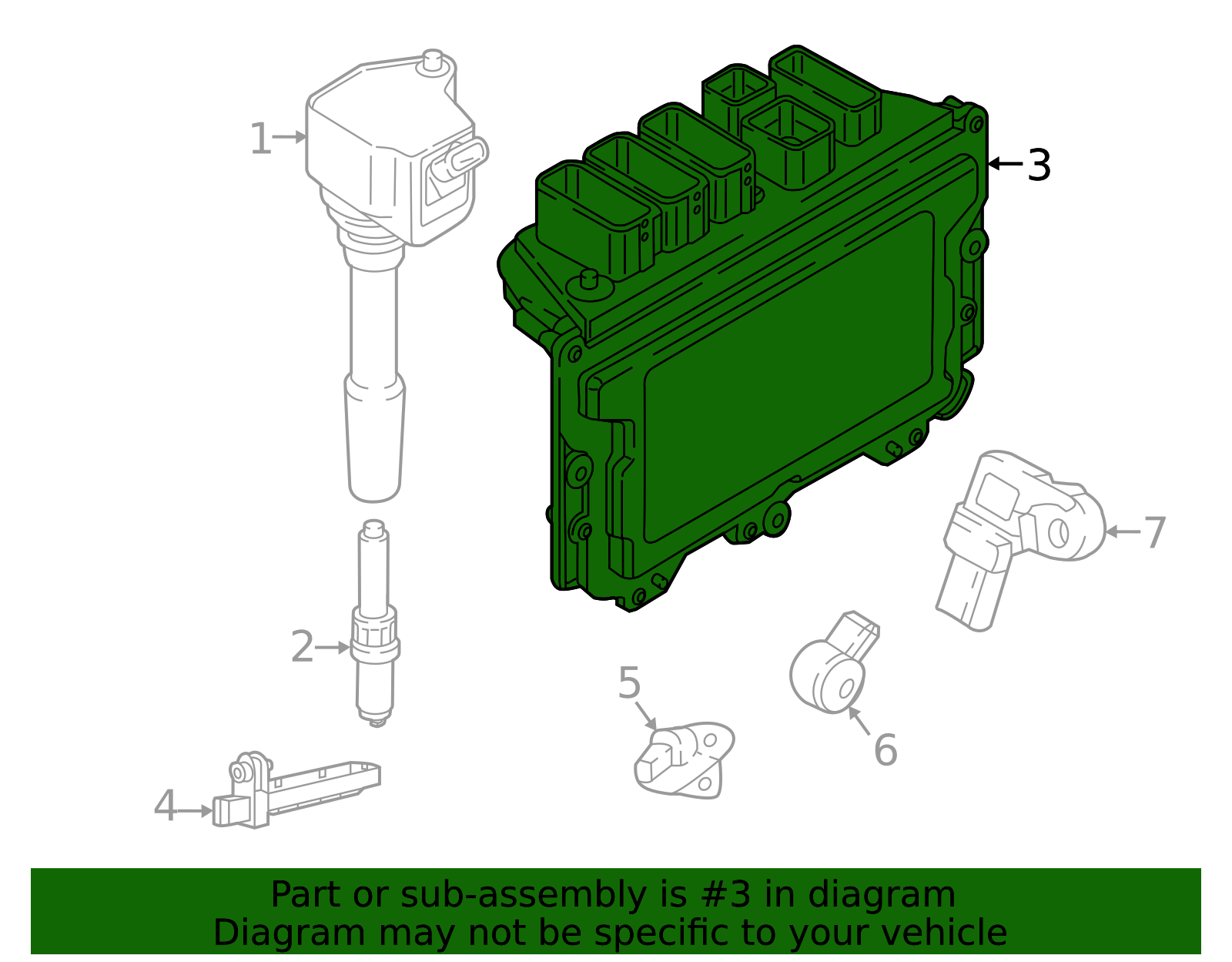 Genuine BMW 12-14-8-489-653 | Engine Control Module (ECM) | FREE ...