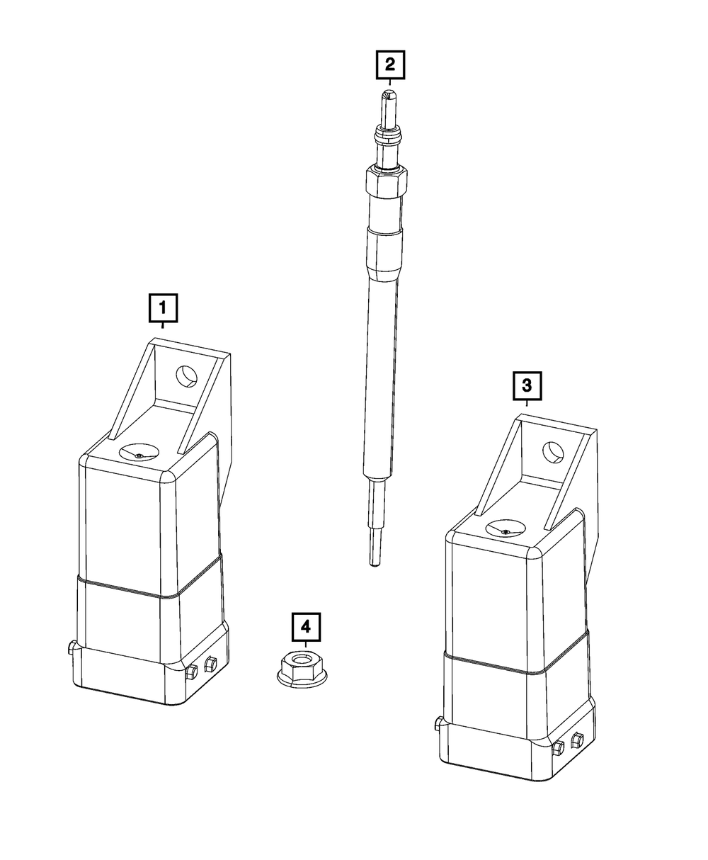 68490011AA - Mopar Diesel Glow Plug 2020-2023 Mopar | The Official ...