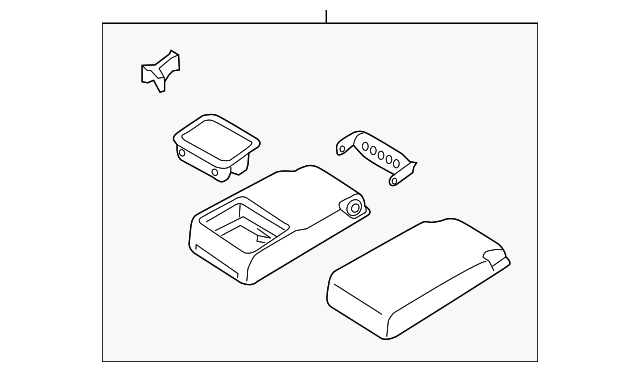 2014-2018 Infiniti Q50 Armrest Assembly 88700-4GA0A | Infiniti of Nashua