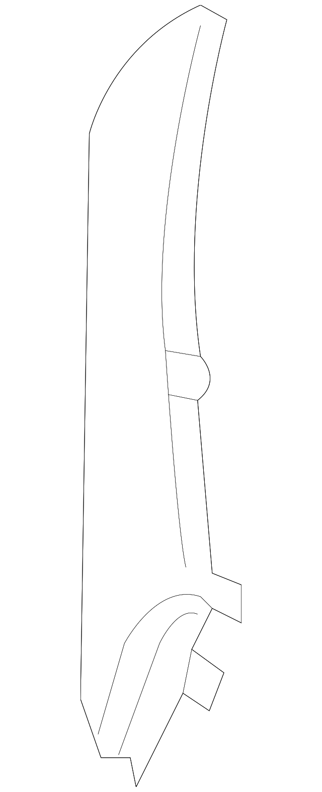 52712-06110 - Upper Molding 2018-2024 Toyota Camry | Longo Toyota Parts