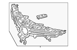 Genuine Toyota Grille Assembly part# 53101-06F50 for 2021-2024 Toyota ...