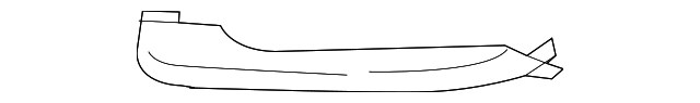 2021-2024 Toyota Camry Lower Molding - DRIVERS SIDE 53124-06260 ...