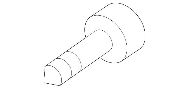 2012-2019 Nissan Idler Pulley Shaft 11928-1HC0B | Nissan Parts Central