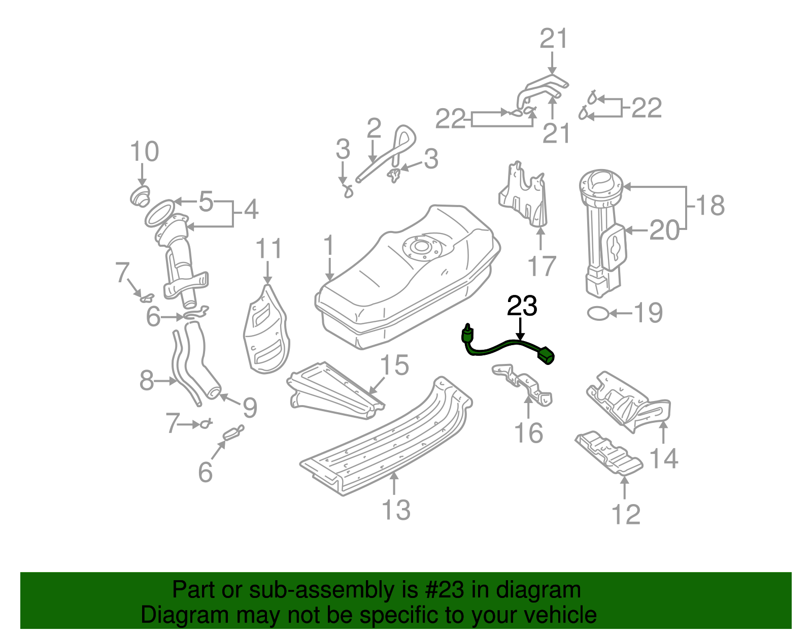 1998-2004 Nissan Frontier Sensor 22630-0S320 | Hoffman Nissan Parts