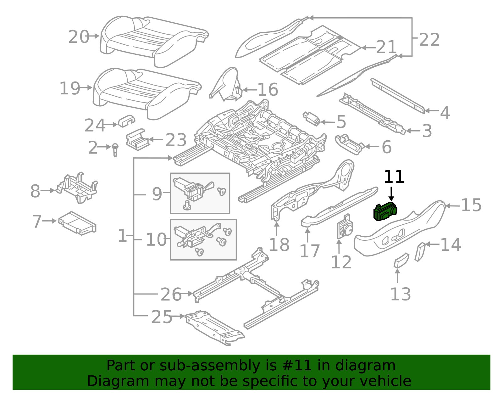 4N0-959-748-F - Audi Switch 2019-2025 Audi | Performance Auto Parts